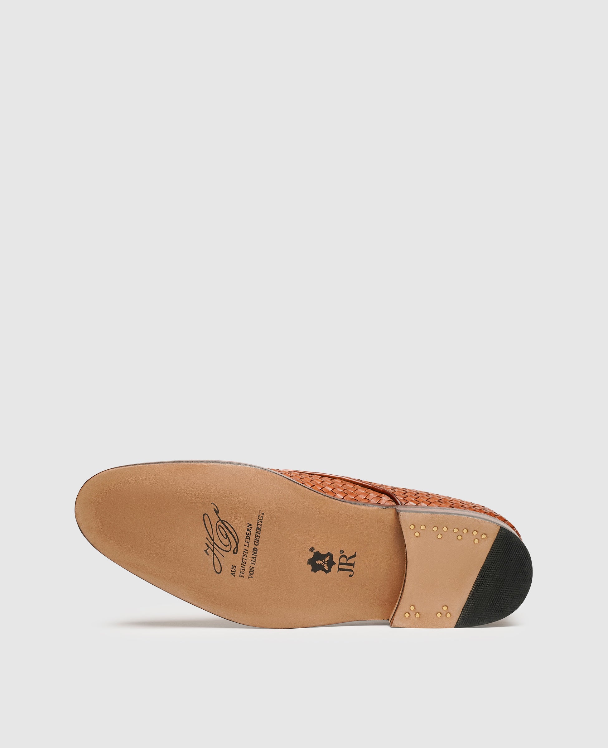 Braided lace-up shoes for men | Heinrich Dinkelacker